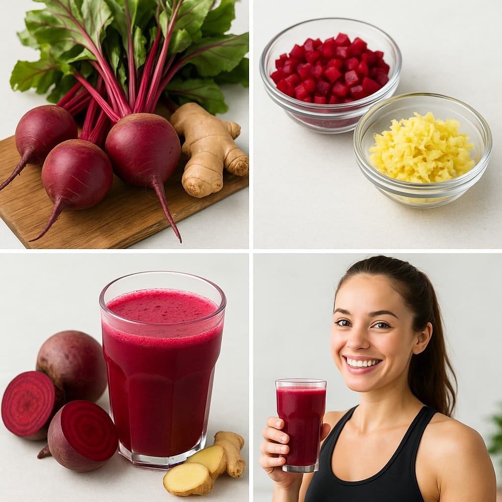 Beets and Ginger Juice - Cookina Nest